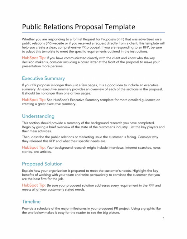 Free 15 Free Proposals Estimates & Quotes Templates & Examples ...