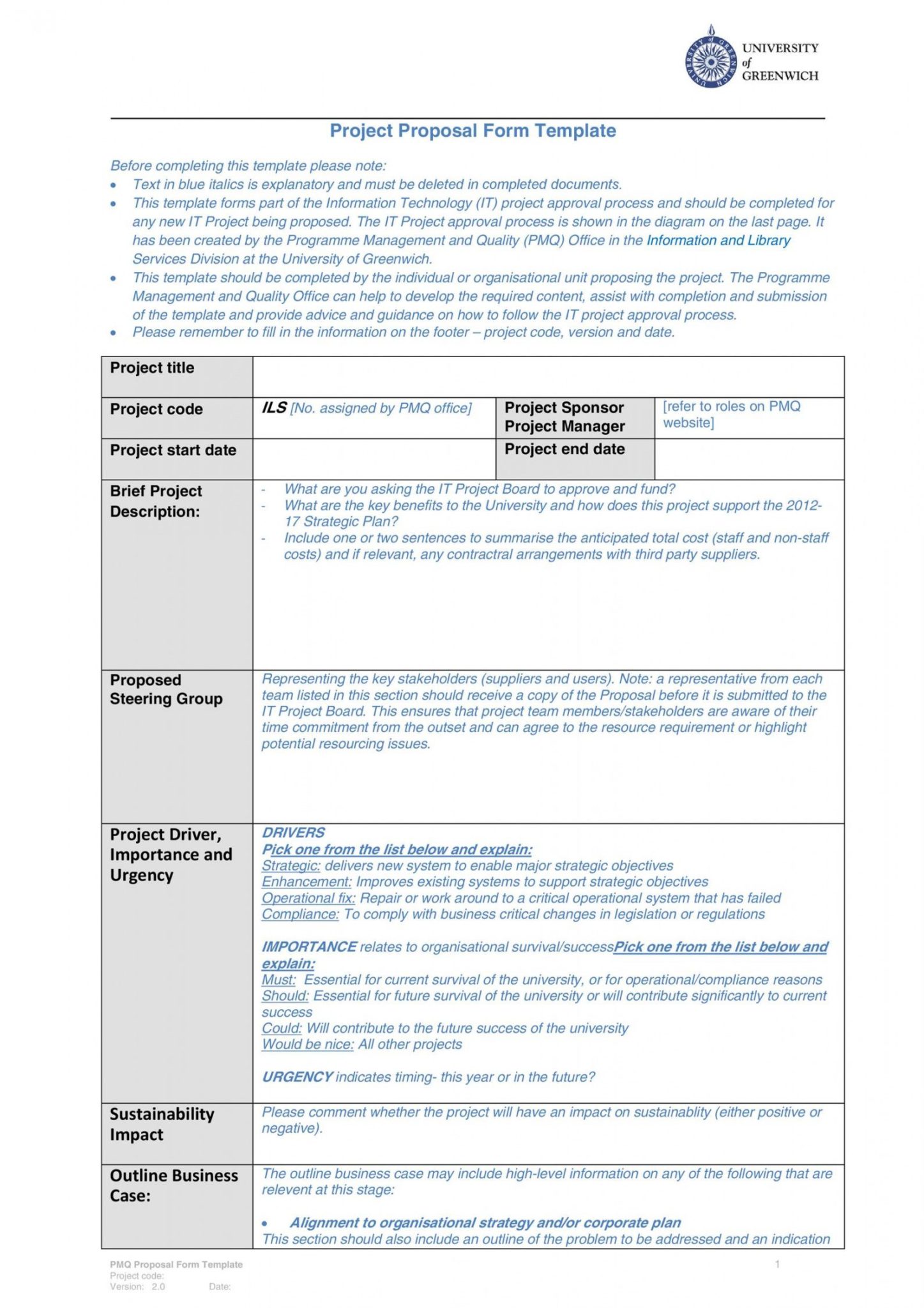 Sample 43 Professional Project Proposal Templates Templatelab Business ...