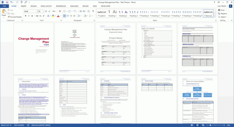 Change Management Plan Template Ms Wordexcel Spreadsheets Change ... Change Management Plan Template Ms Wordexcel Spreadsheets Change ...