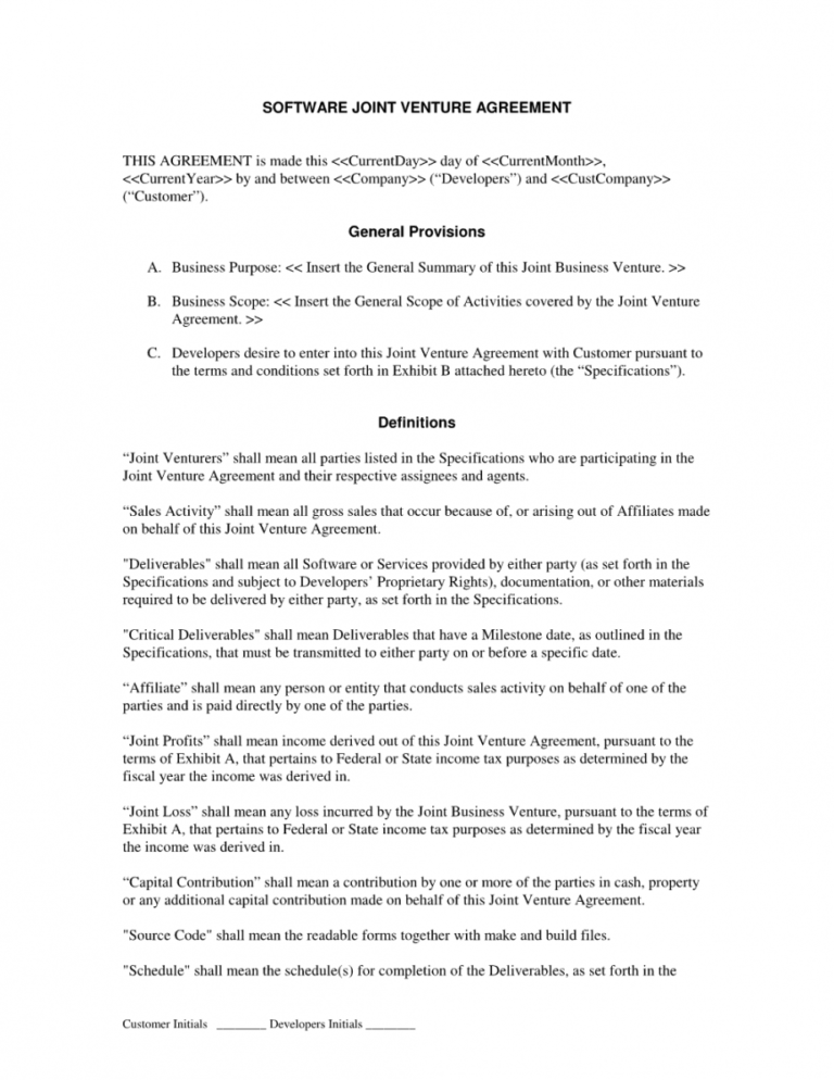 Editable 5 Joint Venture Proposal Templates Proposal Templates Pro ...