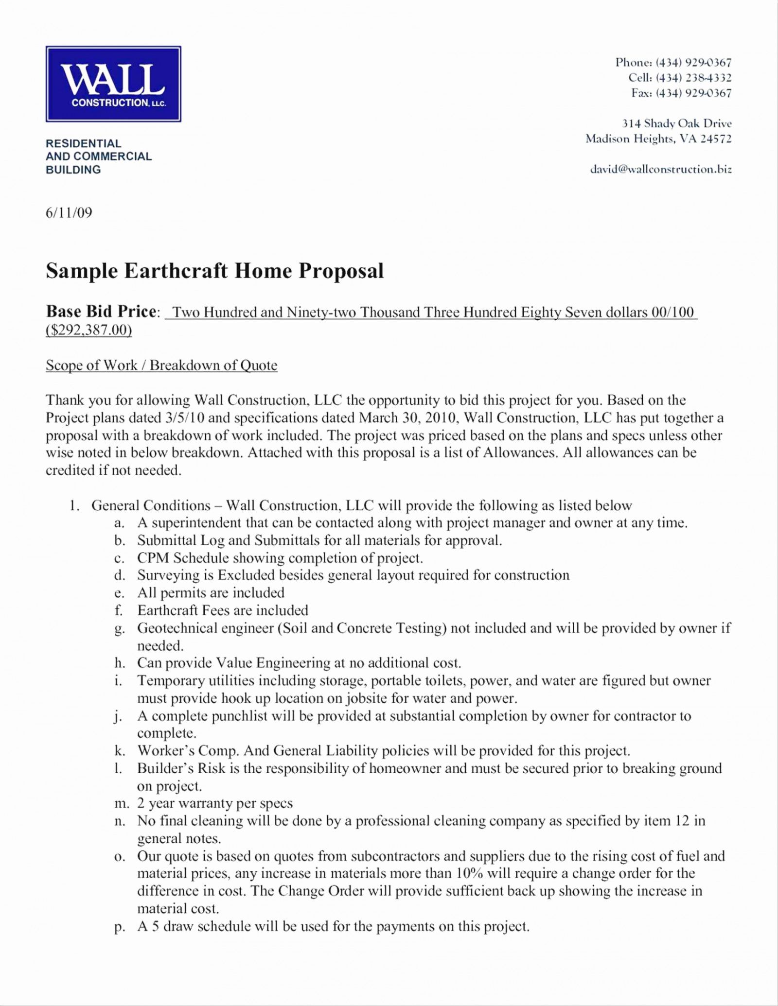 Pressure Washing Estimate Template Inspirational Service Commercial ...