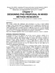 Research Design Proposal Template
