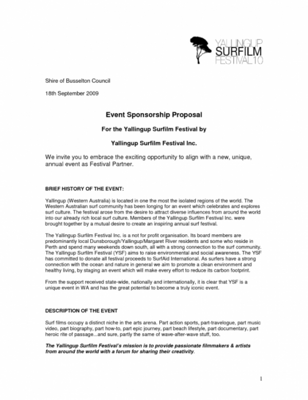 11 Event Proposal Sample Templates Word Excel Pdf Formats Festival ...