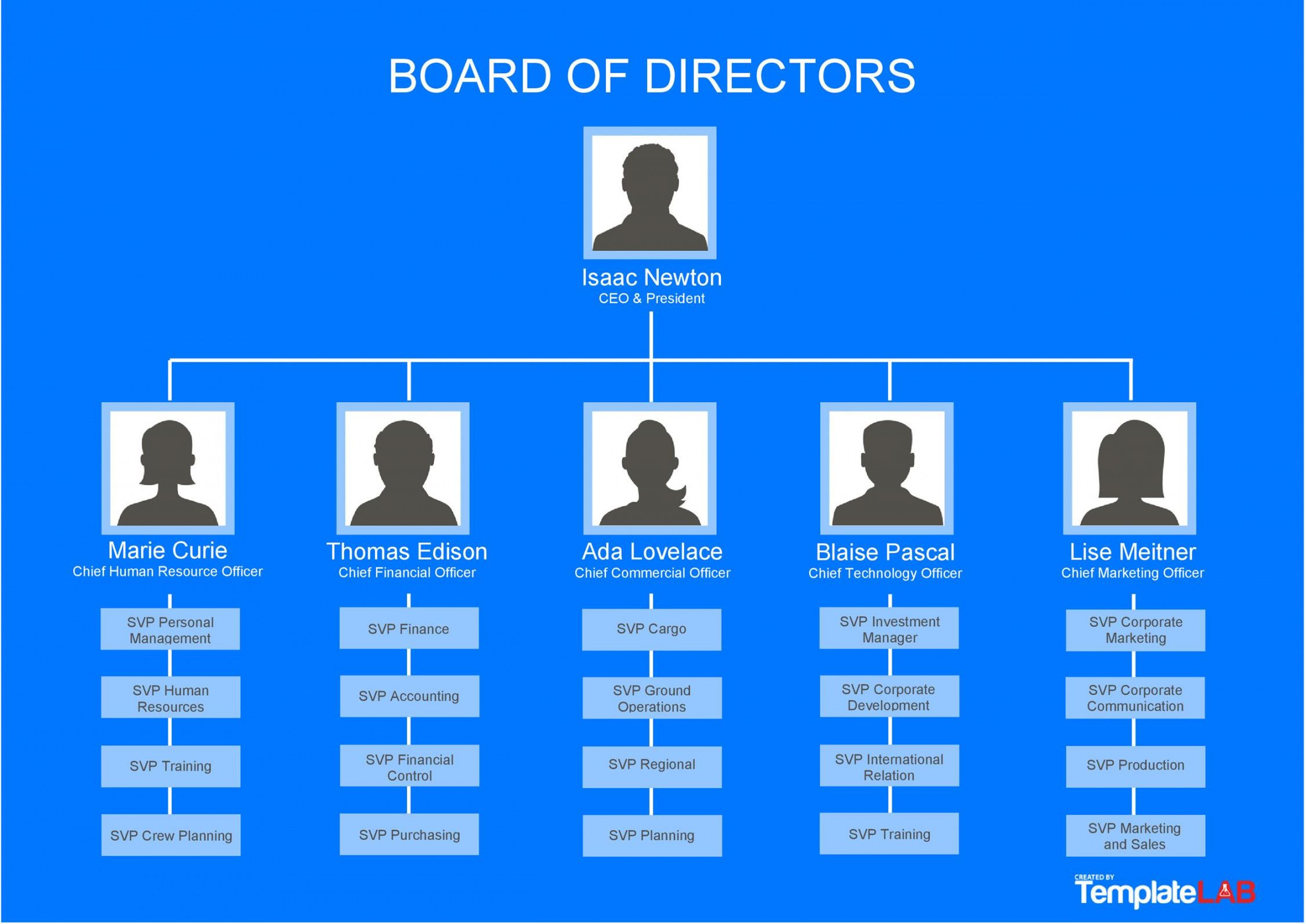 Management Organizational Chart Template Management Organizational Chart Template