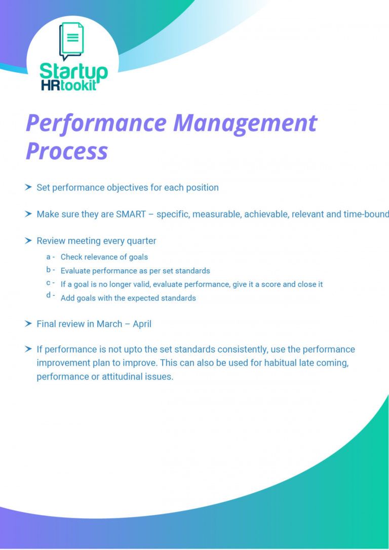 Free Performance Management Template Download For Review Performance ...