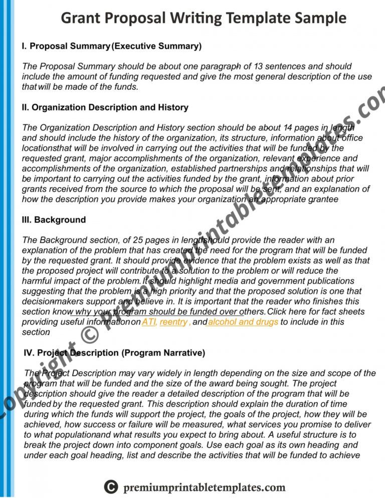 Editable Grant Writing Proposal Sample Pack Of 5 Request For Funding