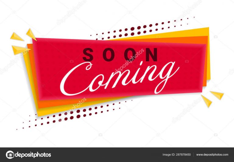 Sample Coming Soon Banner Template Design Vector Illustration 287878450 ...