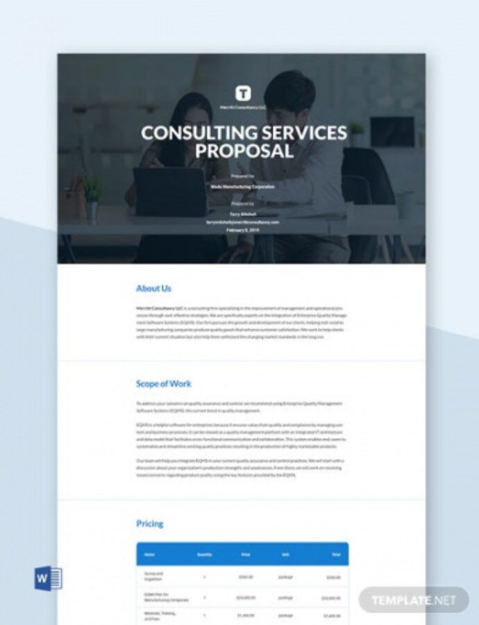 Proposal Templates Category - Page 19 of 46 - Ikase