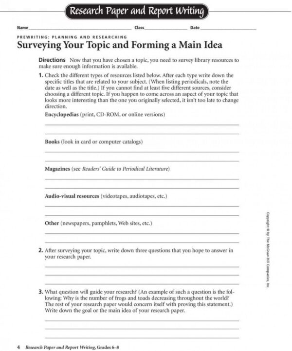 Printable 001 Literature Research Paper Proposal Example Review 8251 ...