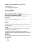 Proposal Response Template