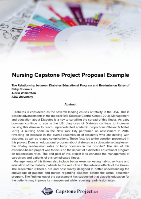 Printable Nursing Capstone Project Capstone Project Hospital Project ...