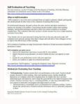 Teaching Assistant Performance Management Template