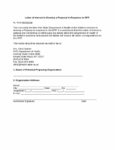 Expression Of Interest Proposal Template