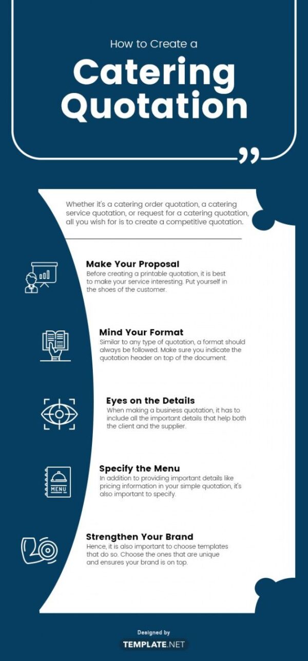 Sample Free Catering Quotation Templates Download In Word Google Docs ...