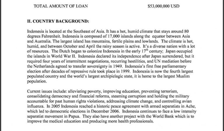 Personal Loan Proposal Template