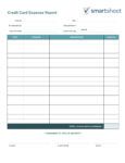 Employee Expense Reimbursement Form Template