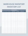 Key Inventory List Template