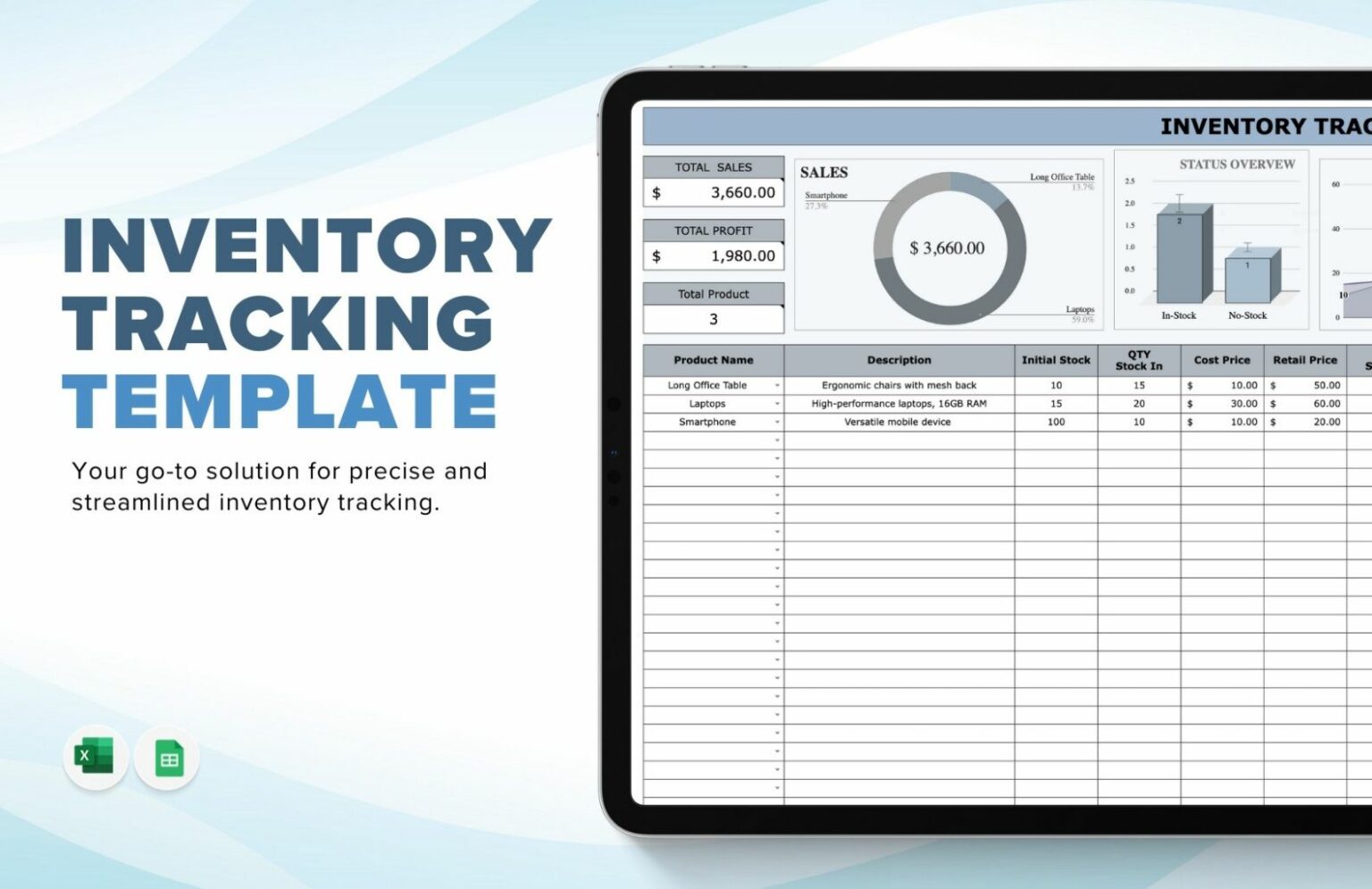 Printable Kitchen Inventory Template In Word Pdf Google Docs Download ...